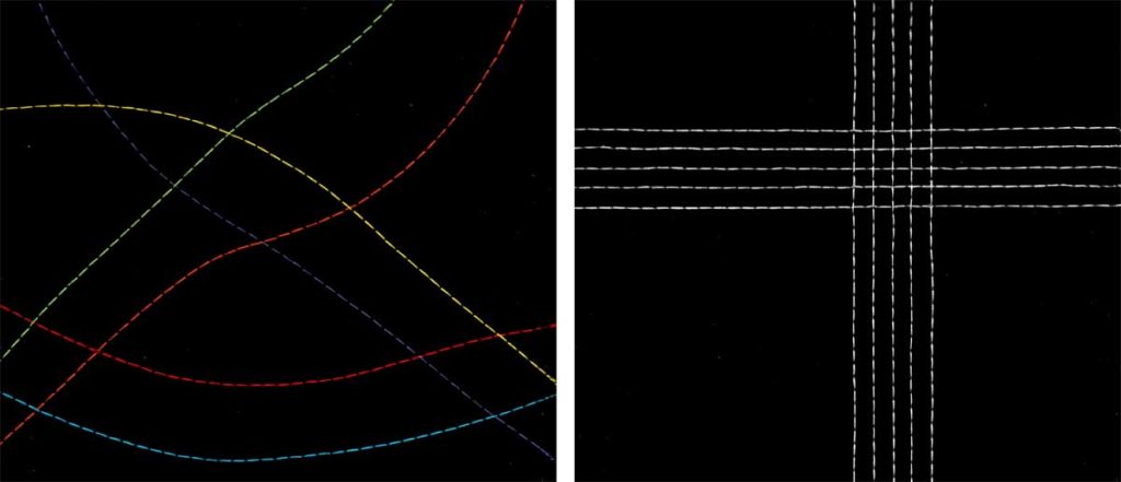 Triple Straight Stitch