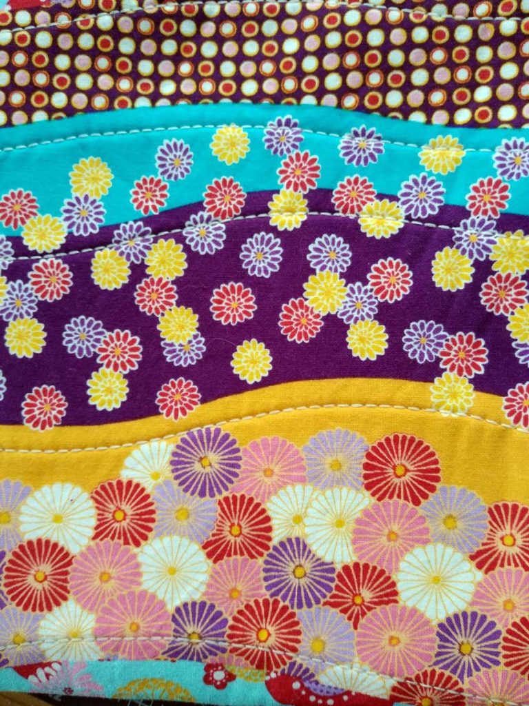 Triple Straight Stitch