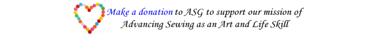 American Sewing Guild (ASG) – Membership sewing organization
