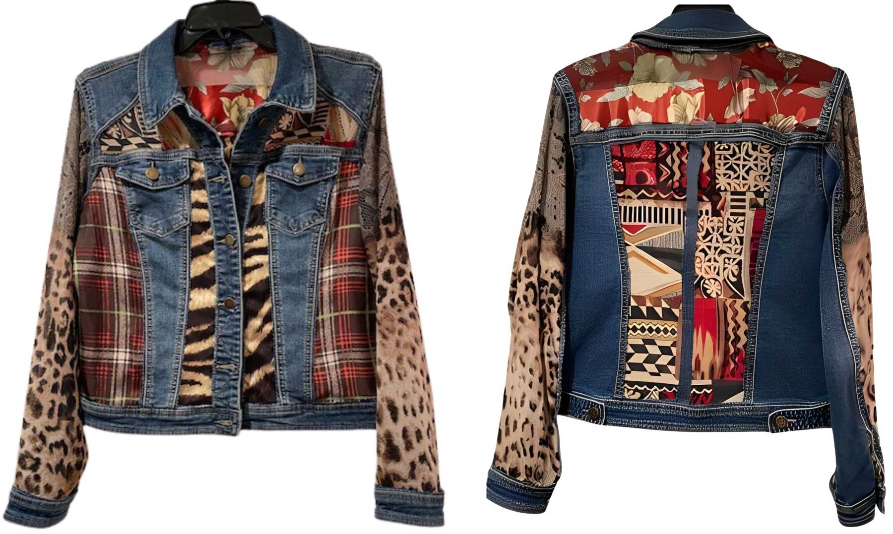 DIY Patch Jean Jacket